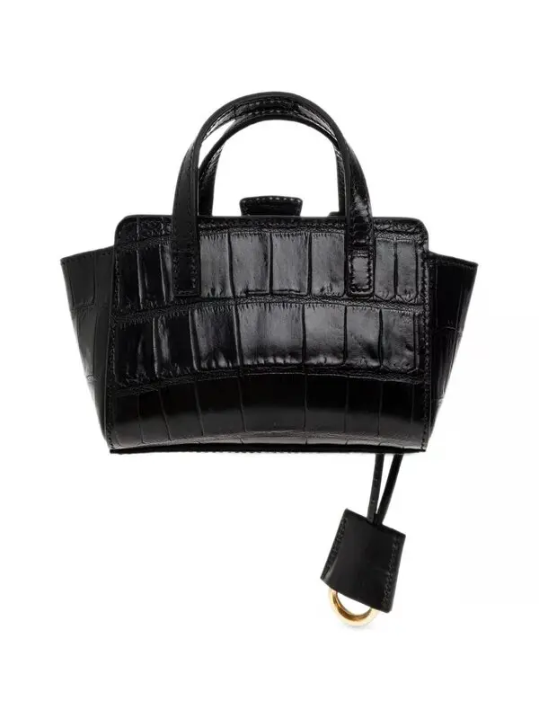 HIDESINS Xs Flap Croc-effect Tote Bag