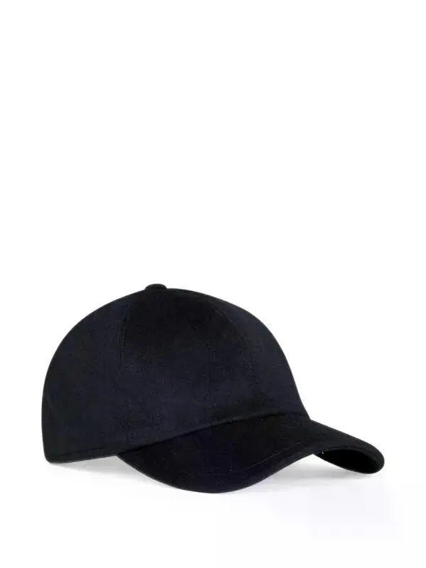 Tagliatore Panelled Virgin-wool Baseball Cap