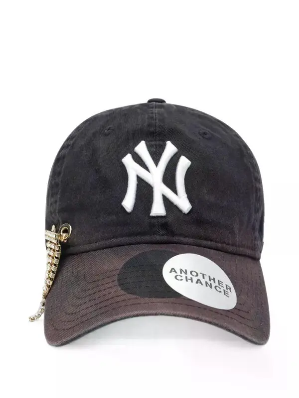 ANOTHER CHANCE Embellished Logo-embroidered Baseball Cap