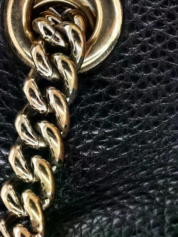 Gucci Soho Chain Strap Leather Medium Shoulder Bag