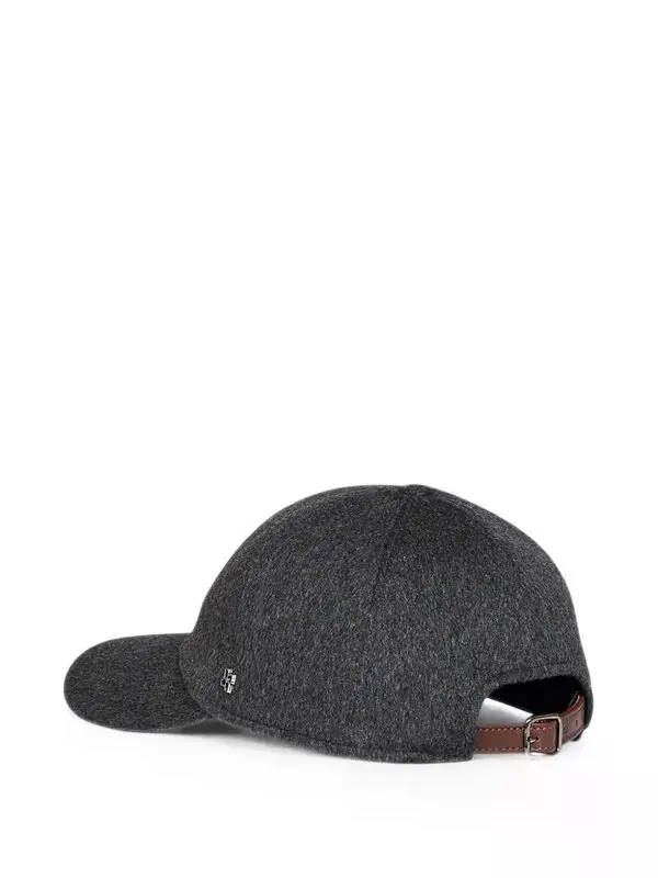 Tagliatore Paneled Virgin-wool Baseball Cap