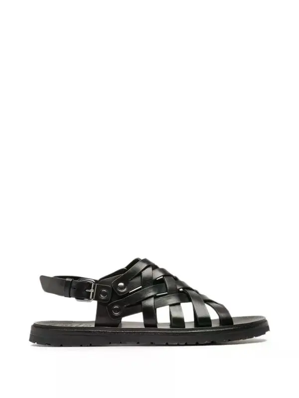 Officine Creative Chios 011 Woven Leather Sandals