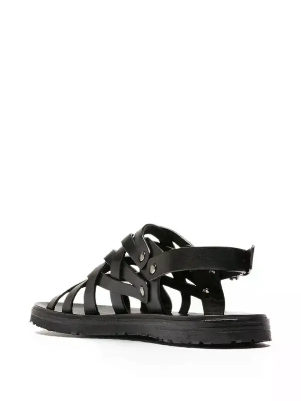 Officine Creative Chios 011 Woven Leather Sandals