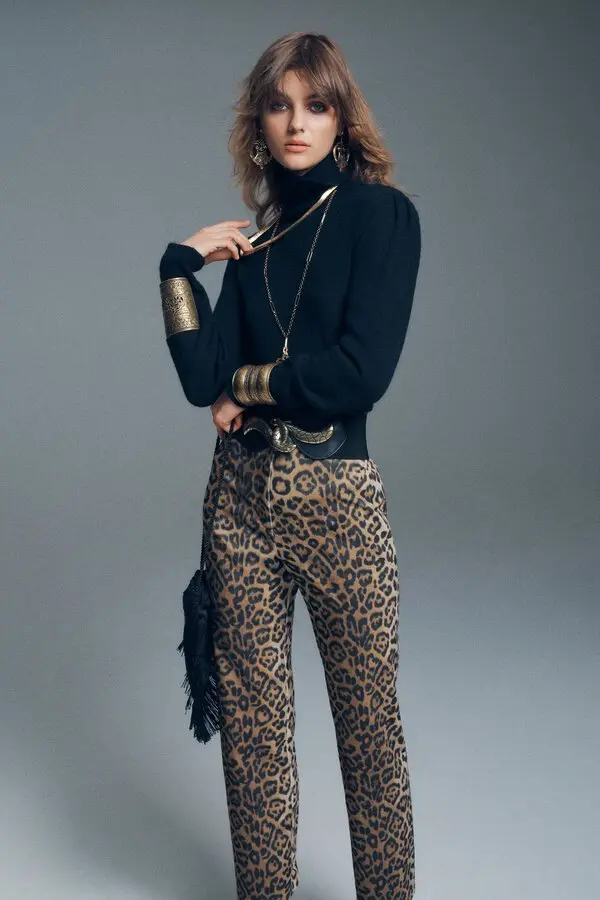 Rixo Sole Savannah Leopard Regular