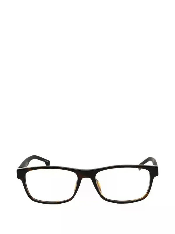 BOSS Rectangle-frame Glasses - Brown