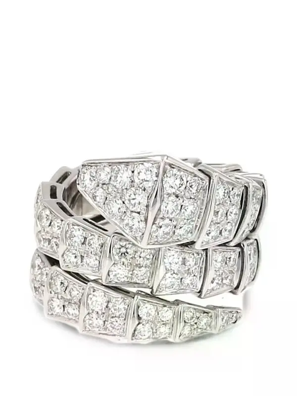 BVLGARI 2016 Serpenti Viper Diamond Ring
