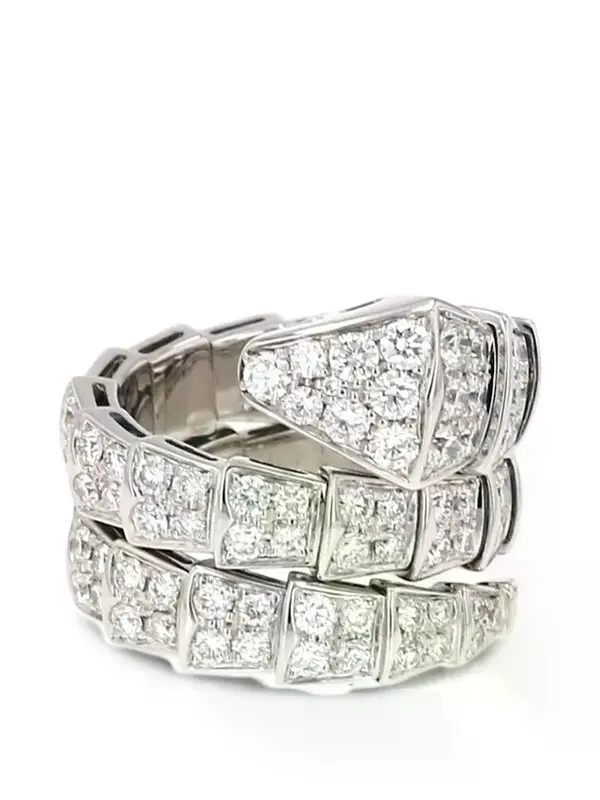 BVLGARI 2016 Serpenti Viper Diamond Ring