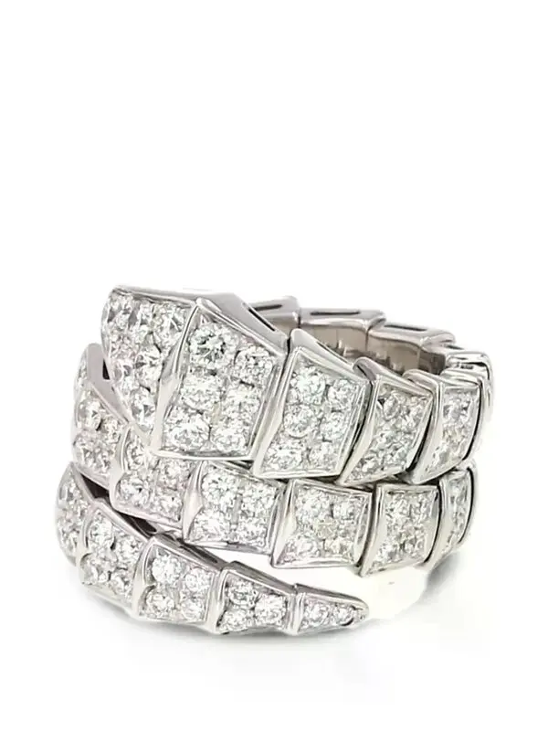BVLGARI 2016 Serpenti Viper Diamond Ring