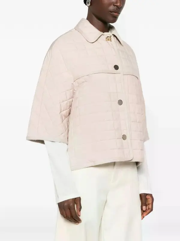 Fabiana Filippi Quilted Short-sleeve Jacket
