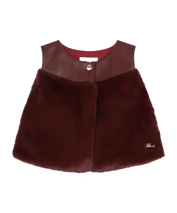 Chloé Faux-fur Panelled Gilet