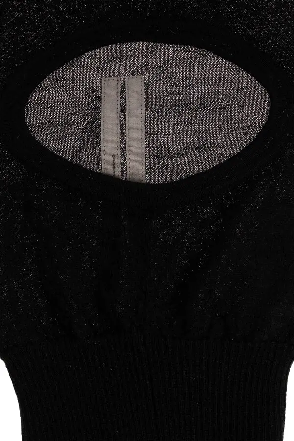 Rick Owens Sheer Knit Balaclava