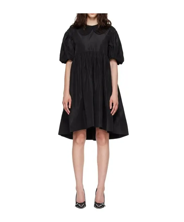 Simone Rocha Puff-sleeve Petal-collar Dress