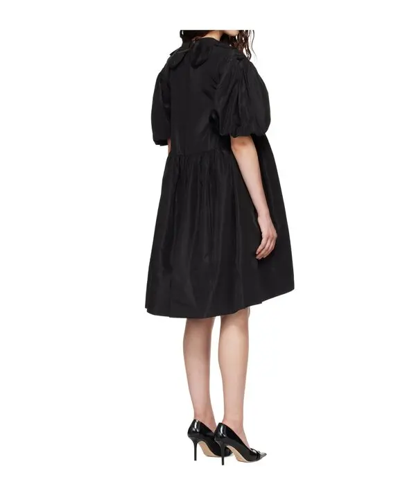 Simone Rocha Puff-sleeve Petal-collar Dress