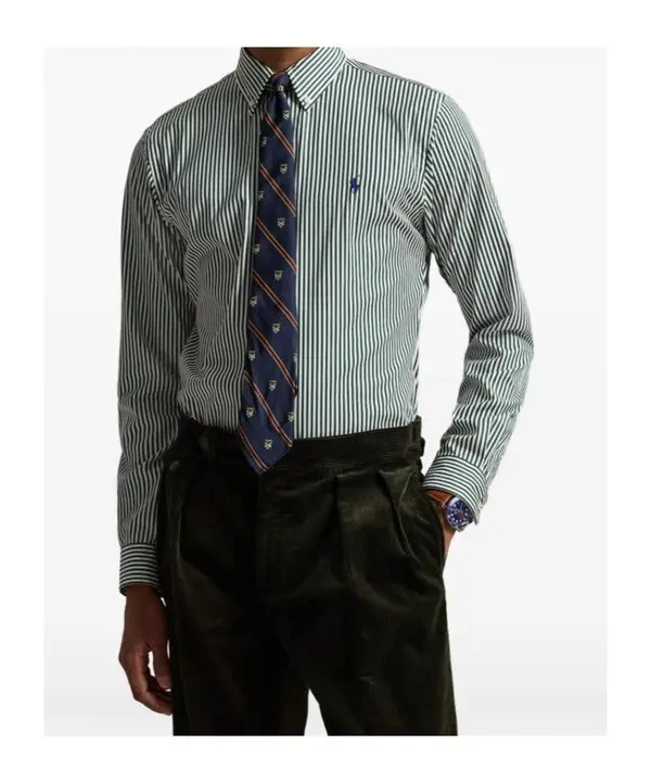 Polo Ralph Lauren Custom Fit Striped-poplin Shirt