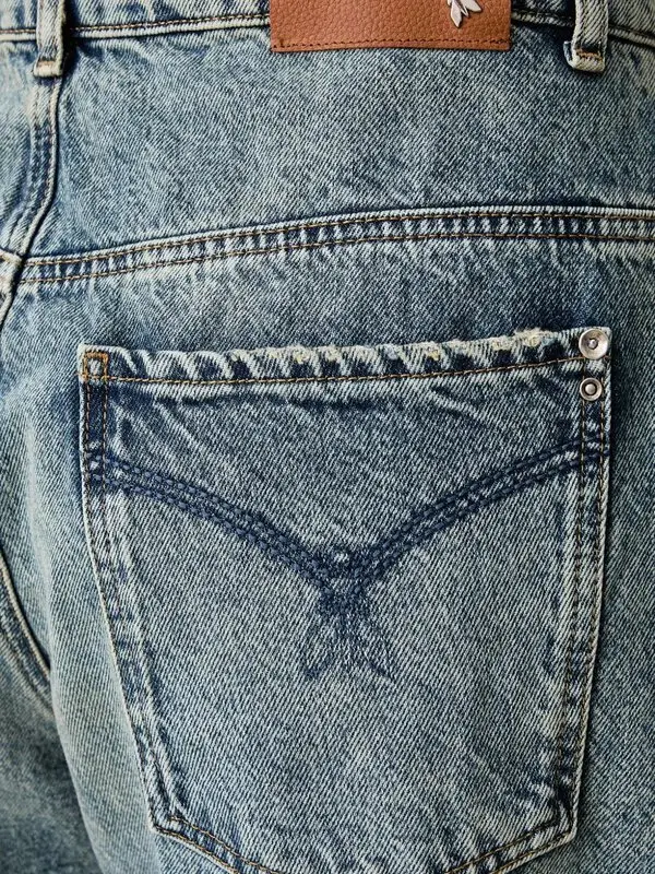 Patrizia Pepe Raw-hem Denim Trousers