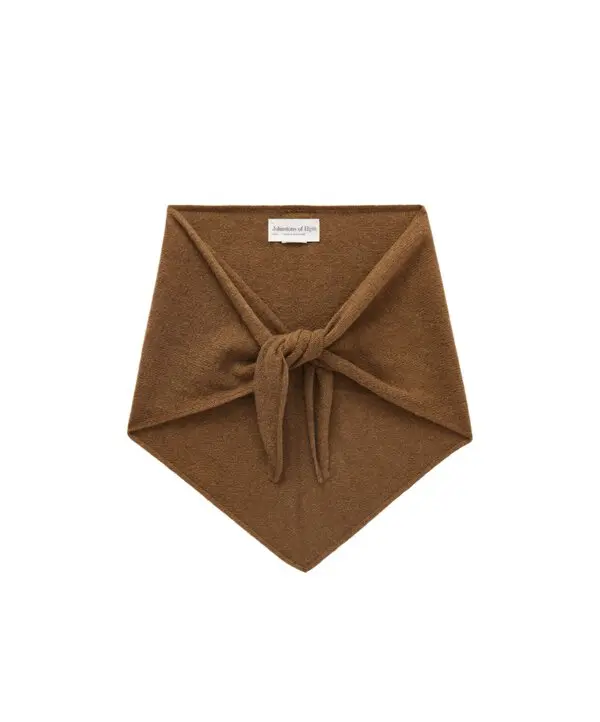Johnstons Of Elgin Reel Cashmere Scarf - Brown