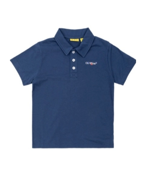 Off-White Short-sleeved Polo Shirt