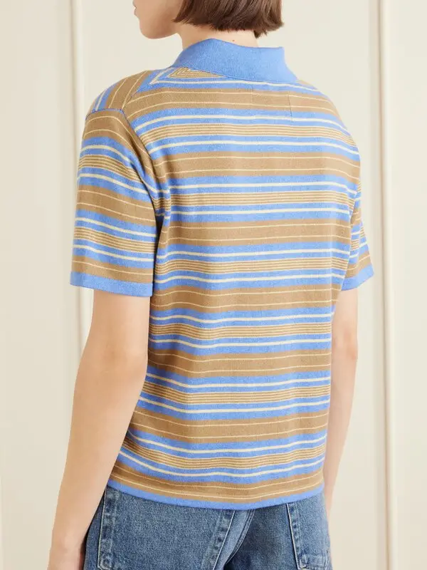 Guest In Residence Lightweight Striped T-shirt