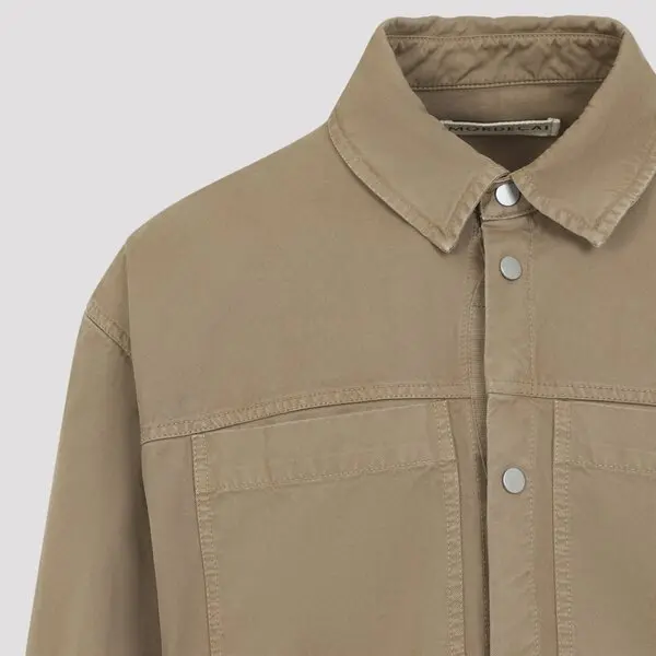MORDECAI Flap Pocket Stripe Back Shirt
