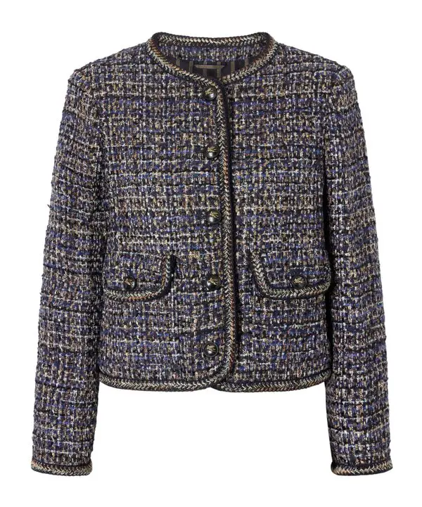 Etro Crew Neck Long-sleeve Coat