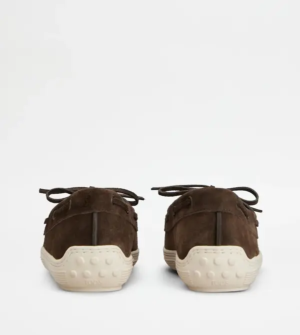 TOD'S Boat Shoes In Suede