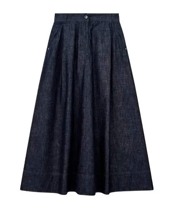 Emporio Armani Flared Midi Skirt