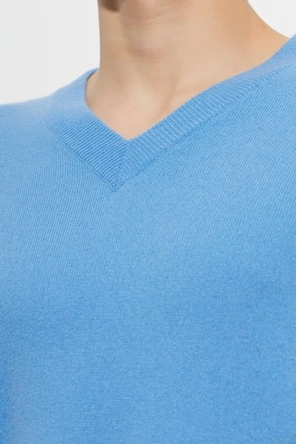 LISA YANG Clayton V-neck Knitted Sweater