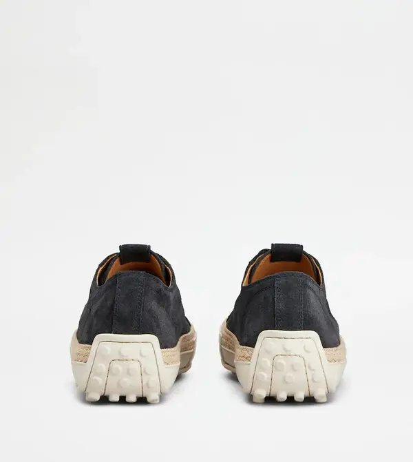 TOD'S Suede Espadrille Sneakers