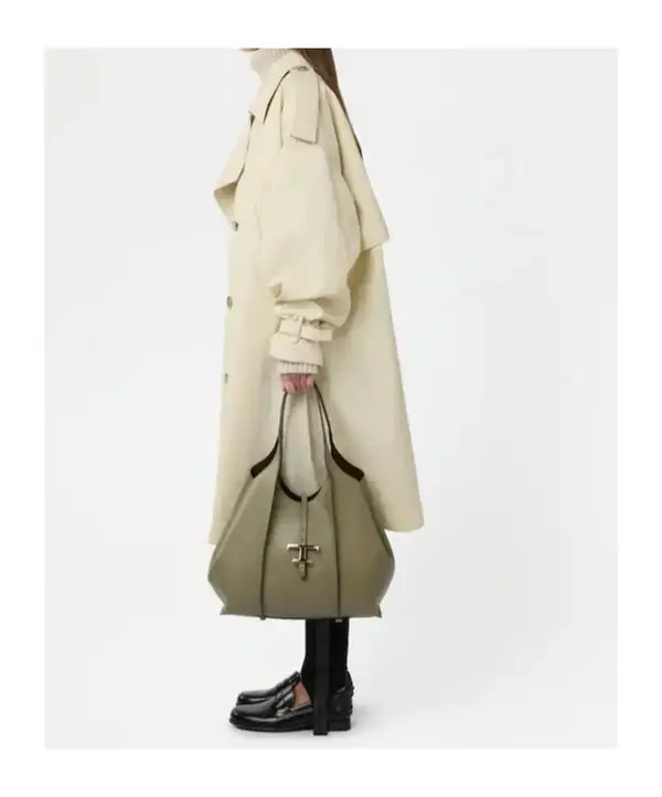 TOD'S T Timeless Shopping Bag In Leather Medium