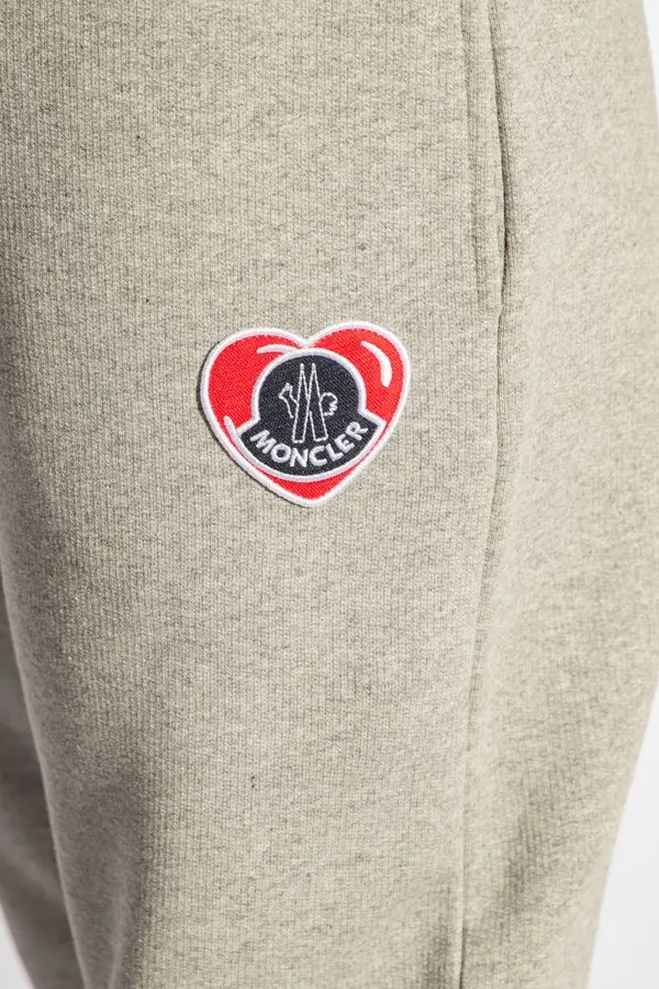 Moncler Heart Logo Trackpants