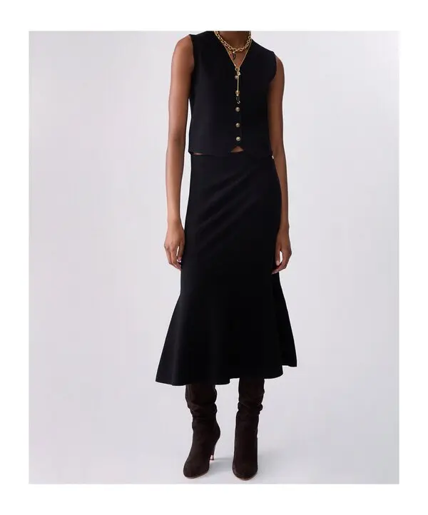 Liu Jo Knit Midi Skirt