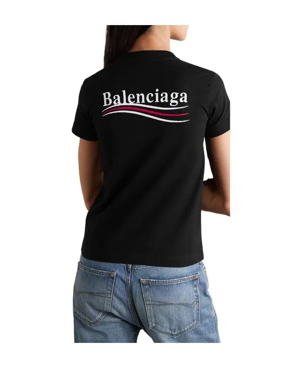 Balenciaga Political Campaign Logo T-shirt