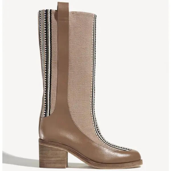 AMAMBAIH Julia Fabric Boots - Marron