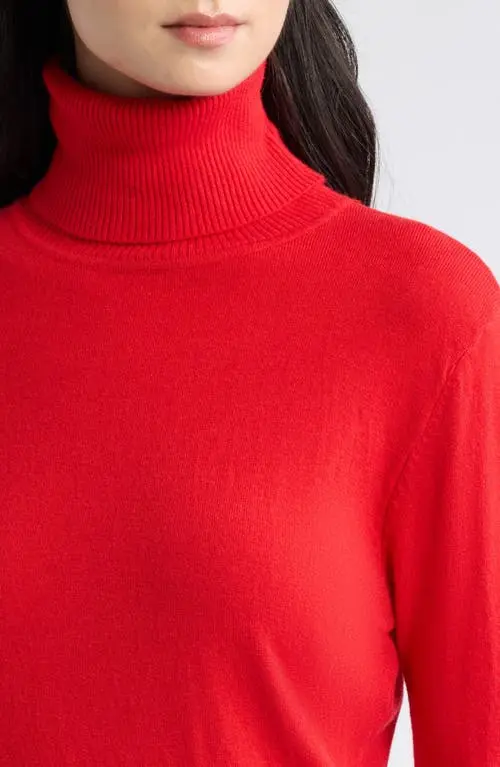 Deluc Silene Turtleneck Sweater - Red