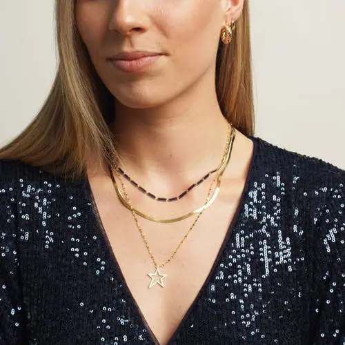 THE LOVERY Bar Necklace