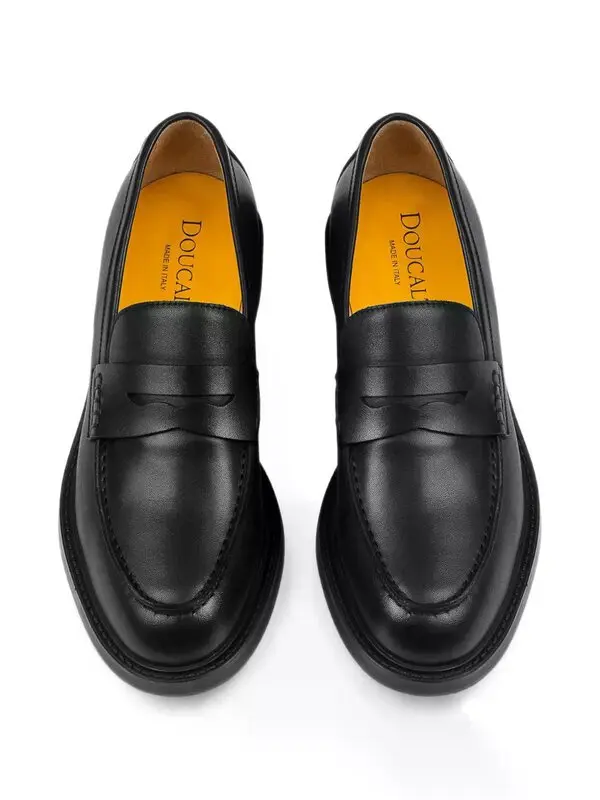 DOUCAL'S Penny Leather Loafers