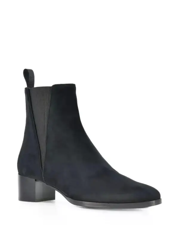 GIUSEPPE ZANOTTI Judy Suede Ankle Boots - Black