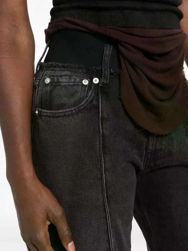 ALAINPAUL Elasticated-waist Jeans
