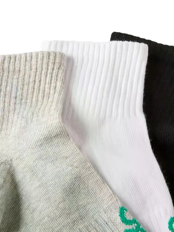 BENETTON Logo-embroidered Socks