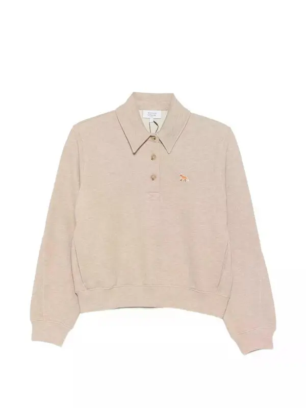 Maison Kitsuné Fox-patch Polo Shirt