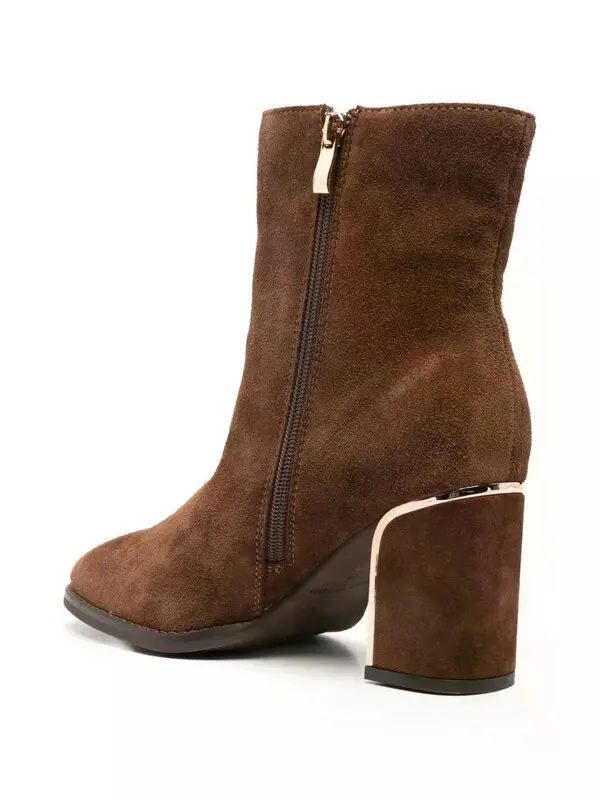 ALMA EN PENA Suede Ankle Boots - Brown