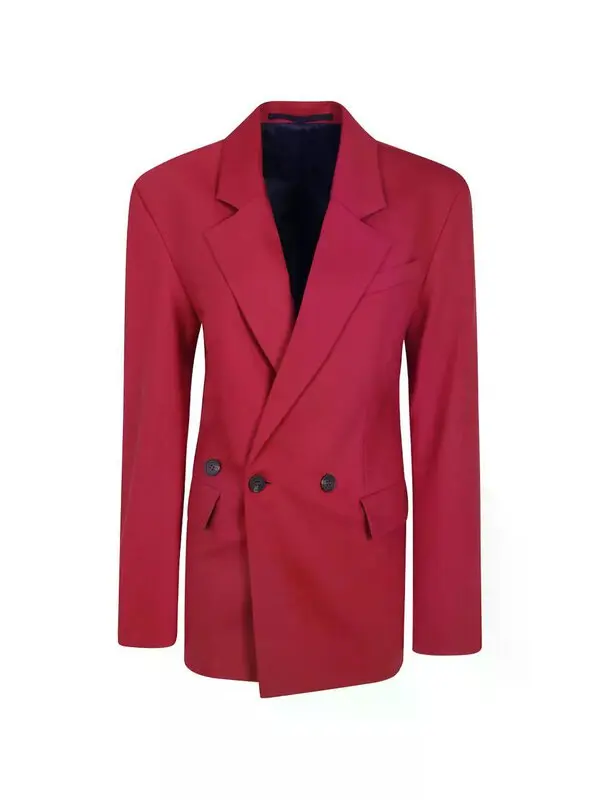 EUDON CHOI Neda Double-breasted Crossover-strap Blazer