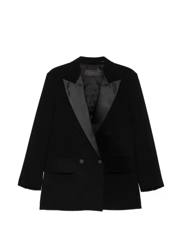 Max Mara Double-breasted Peak-lapel Blazer