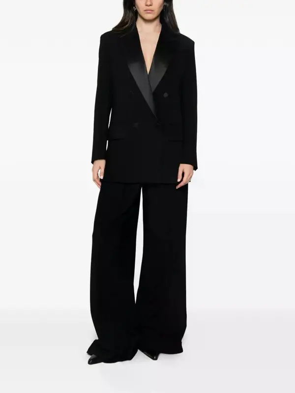 Max Mara Double-breasted Peak-lapel Blazer