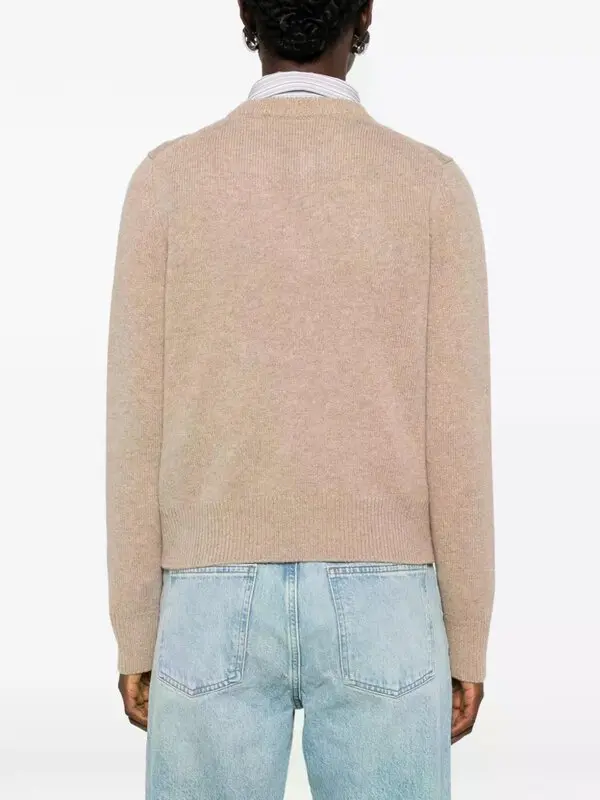 Maison Kitsuné Bold Fox Intarsia-knit Sweater