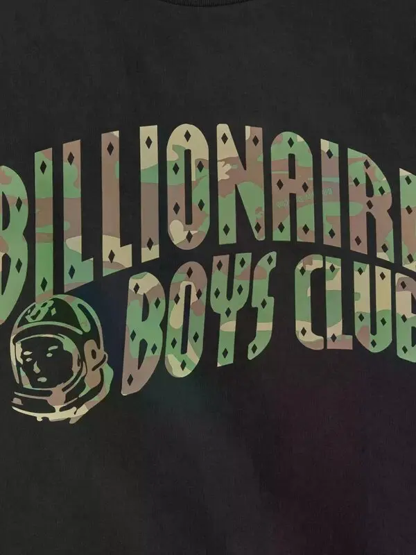 BILLIONAIRE BOYS CLUB Logo-print Camouflage-pattern T-shirt