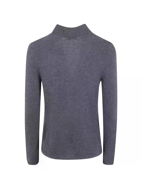 BASE Alpaca-knit Single-button Cardigan