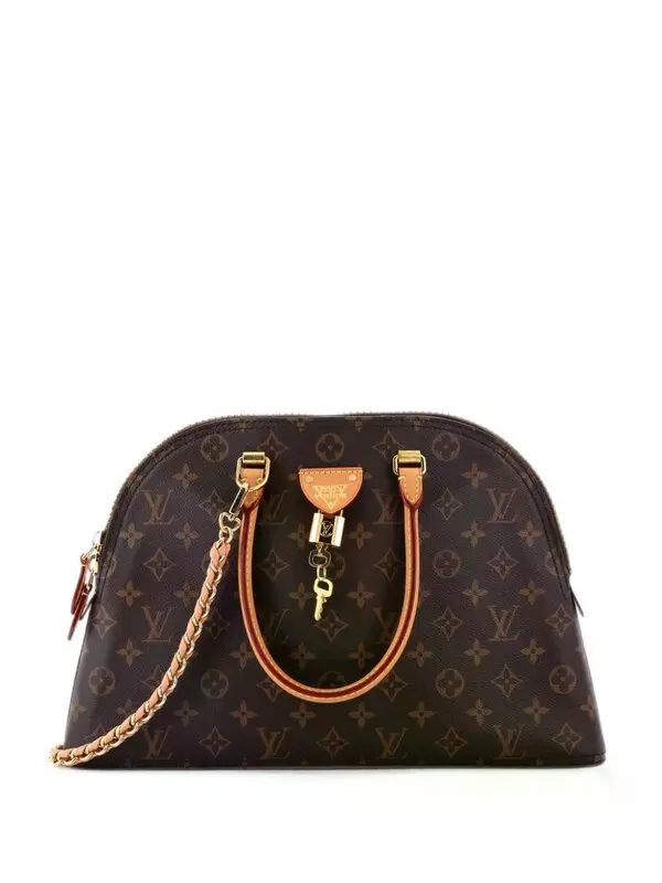LOUIS VUITTON Moon Alma Bag Monogram Canvas Satchel