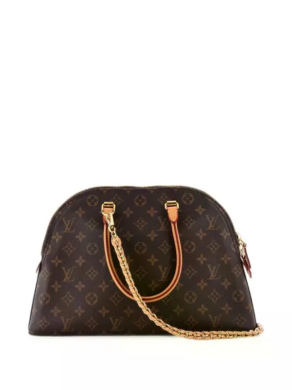 LOUIS VUITTON Moon Alma Bag Monogram Canvas Satchel