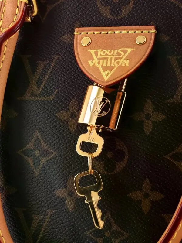 LOUIS VUITTON Moon Alma Bag Monogram Canvas Satchel